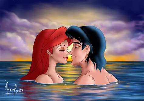Eric And Ariel Mermaid Disney Disney Romance Disney Little Mermaids