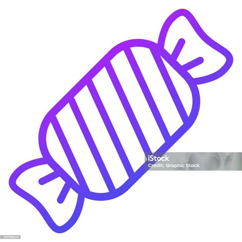 사탕 라인 아이콘 크리스마스 및 축하 윤곽선 기호 컬렉션입니다 편집 가능한 벡터 디자인 달콤한 음식에 대한 스톡 벡터 아트 및