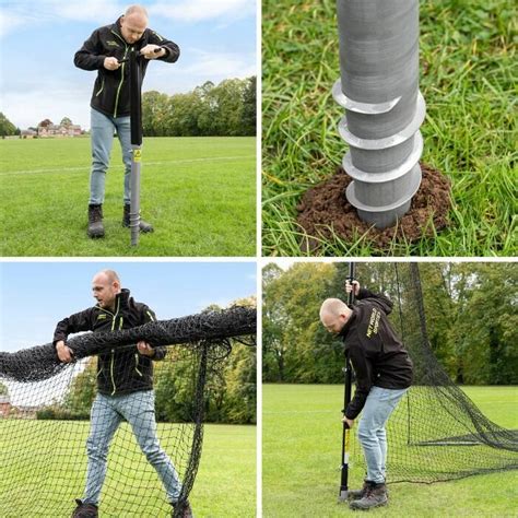 stop that ball pro socketed ball stop posts net world sports