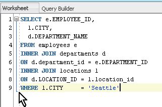 Oracle SQL Developer 3 0でのクエリービルダーの使用