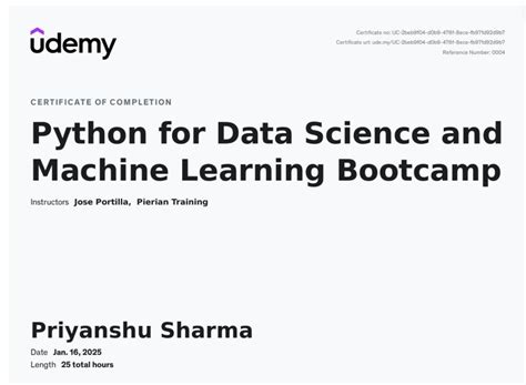 Python Machinelearning Datascience Udemy Lifelonglearning Ai Ml