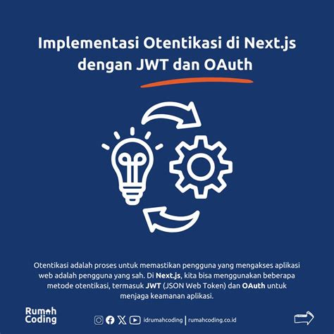 rumah coding on linkedin nextjs jwt oauth authentication websecurity nextauth