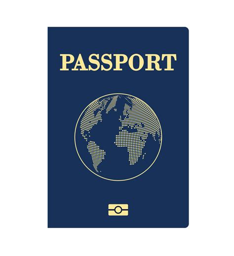 Vector International Passport Cover Template 14003193 Vector Art At