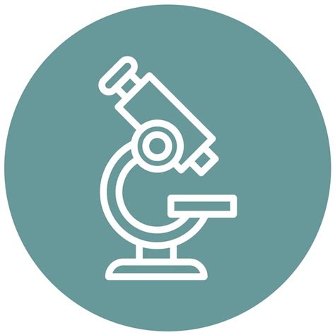 Premium Vector Vector Design Microscope Lab Icon Style