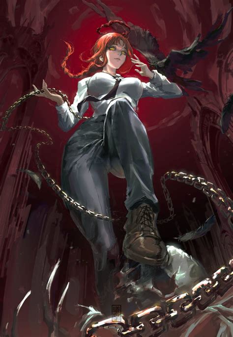 Makima Chainsaw Man Drawn By Ericathw Danbooru