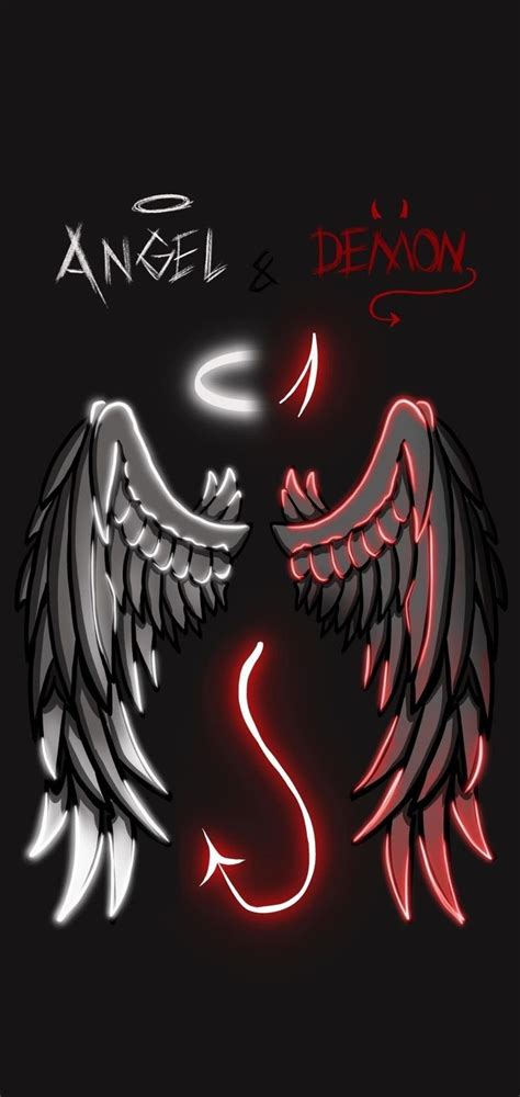 Angel And Demon Iconic Wallpaper Ohio Sfondi Per Tablet Sfondi