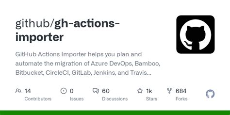 Github Githubgh Actions Importer Github Actions Importer Helps You