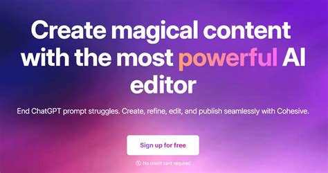 Cohesive Ai Easy With Ai