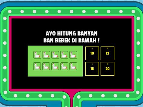 Counting Object Part Ii Gameshow Quiz