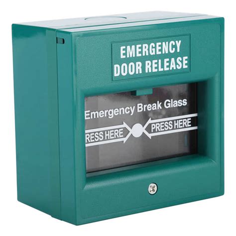 Emergency Button Exit Door Release Fire Alarm Butt Grandado