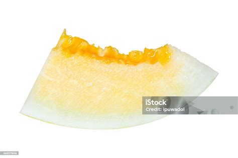 Irisan Melon Terisolasi Pada Latar Belakang Putih Foto Stok Unduh Gambar Sekarang Air Alam
