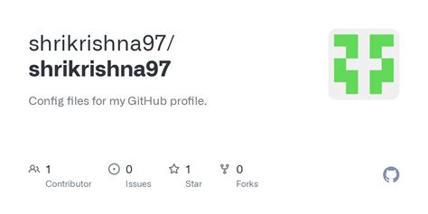 Github Shrikrishna Shrikrishna Config Files For My Github Profile