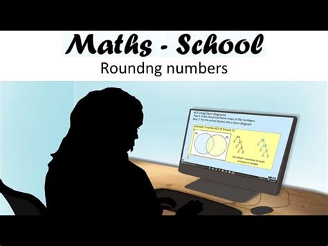 Maths School Rounding To Integers Whole Numbers 10s Hundreds And