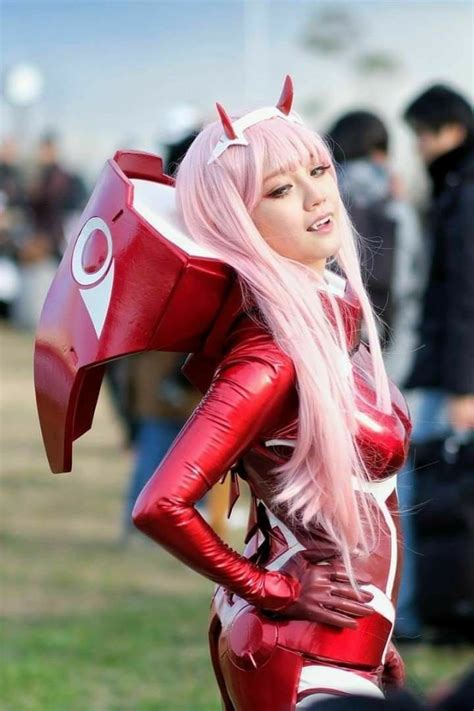 Zero Two Cosplay Idee Cosplay Cosplay Stivali Alti Di Coscia