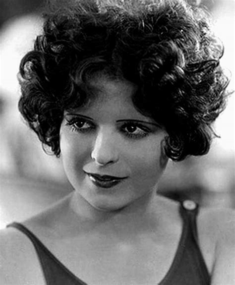 Clara Bow Quotes Flapper Hair Vintage Hairstyles 1920s Hair