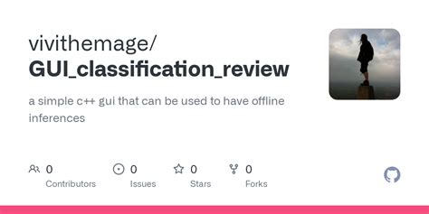 github vivithemage gui classification review a simple c gui that