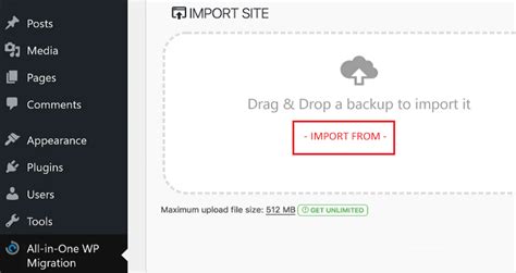 how to migrate wordpress website to new host or domain