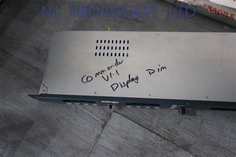 Trilogy Commander Intercom Talkback Panel N I Broadcast Ltd