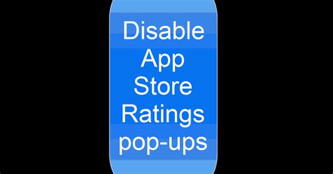 Time To Talk Tech Disable App Store Ratings Pop Ups