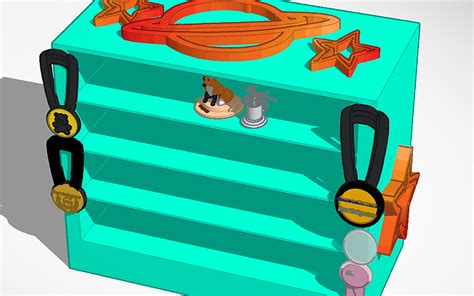 3d Design My Trophy Case Tinkercad