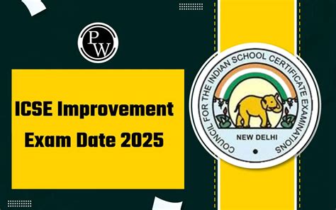 ICSE Improvement Exam Date ICSE Th Time Table