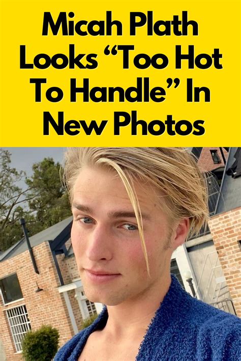 Welcome To Plathville Micah Plath Looks Too Hot To Handle” In New Photos With Chiseled Abs