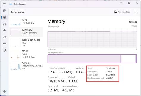 How To Find Ram Speed Capacity And Type In Windows 11