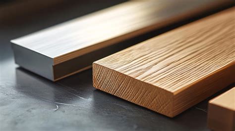Comparing Wood Material Samples Showing Different Textures Premium Ai Generated Image