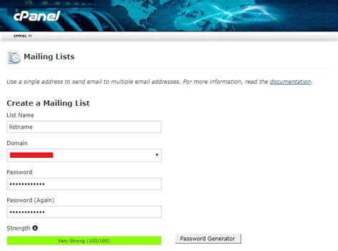 How To Create And Manage Mailing List In Control Panel Jaipur Hosting
