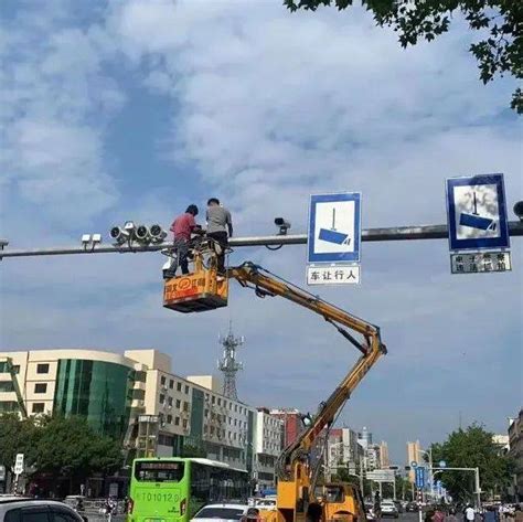 关于对市区机动车不礼让行人违法行为抓拍系统测试的提示 文明 路口 武邑