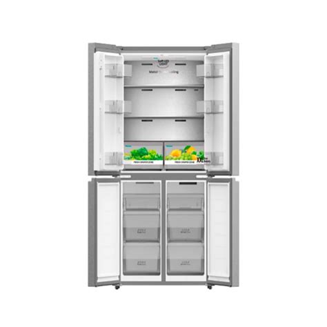 Refrigeradora Hisense Rq171bv5a Inverter De 17 Pies Cúbicos De Acero I