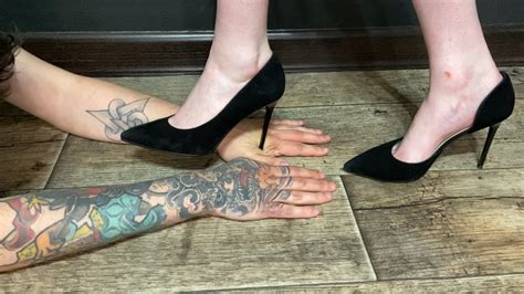 Sadistic Palms And Arms Trampling With Stilettos Yokai Goddess Clips4sale