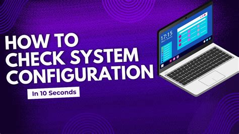 How To Check System Configuration How To Check Pclaptop Specs On Windows Check Pc