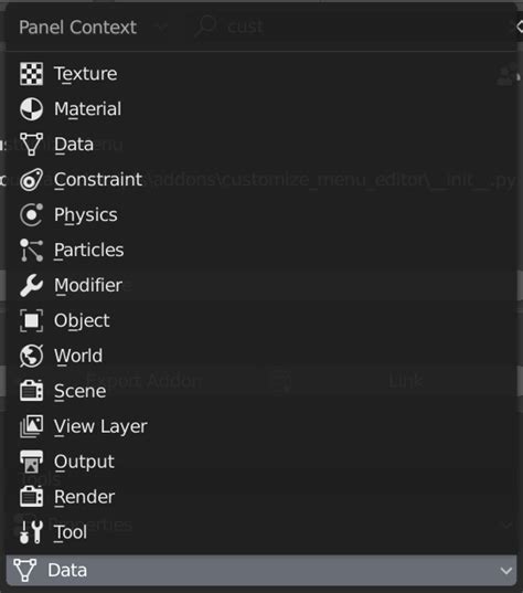 Customize Menu Editor Released Scripts And Themes Blender Artists Community