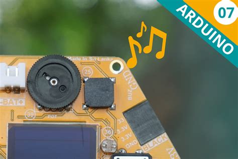 Arduino Lesson 07 Generating Tones Magicbit