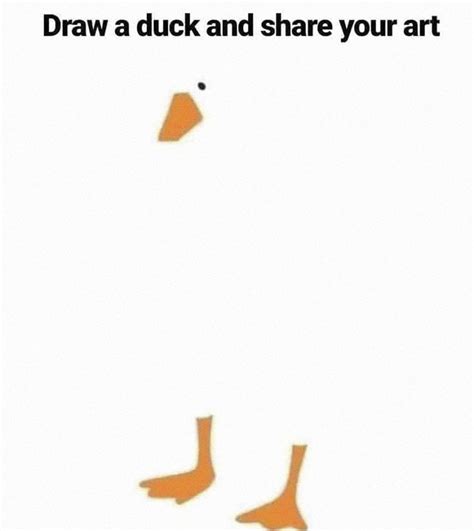 People Go Wild With This Draw A Duck Template Bored Panda People Go Wild With This Draw A Duck Template Bored Panda