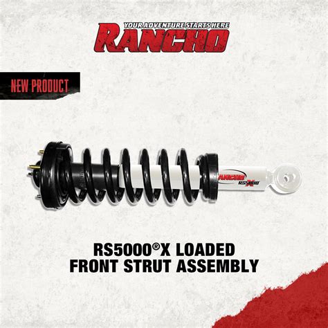New Ranchos Rs5000x Loaded Strut Rancho Suspension Facebook