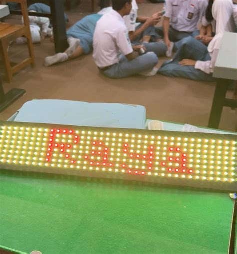 Membuat Running Text Dengan Rgb Led Neopixel Neomatrix Melalui Arduino 4 Steps Instructables