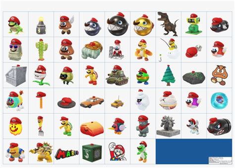 Click For Full Sized Image Capture List Images Super Mario Odyssey