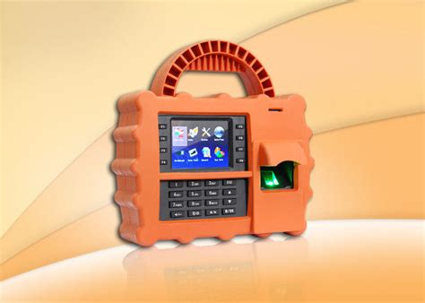 Biometric Fingerprint Time Attendance System With Portable Handle Backup Battery