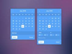 Discover Date Time UI And Interface Design Ideas On This Pinterest Board Web Design Ui
