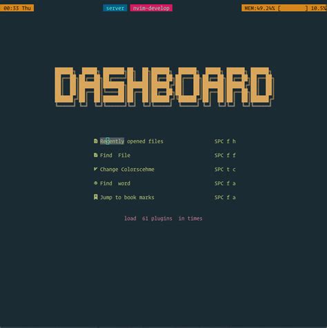 image · issue 2 · nvimdev dashboard nvim · github