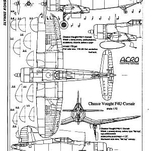 Vought F4u Corsair Blueprints Tsitaste