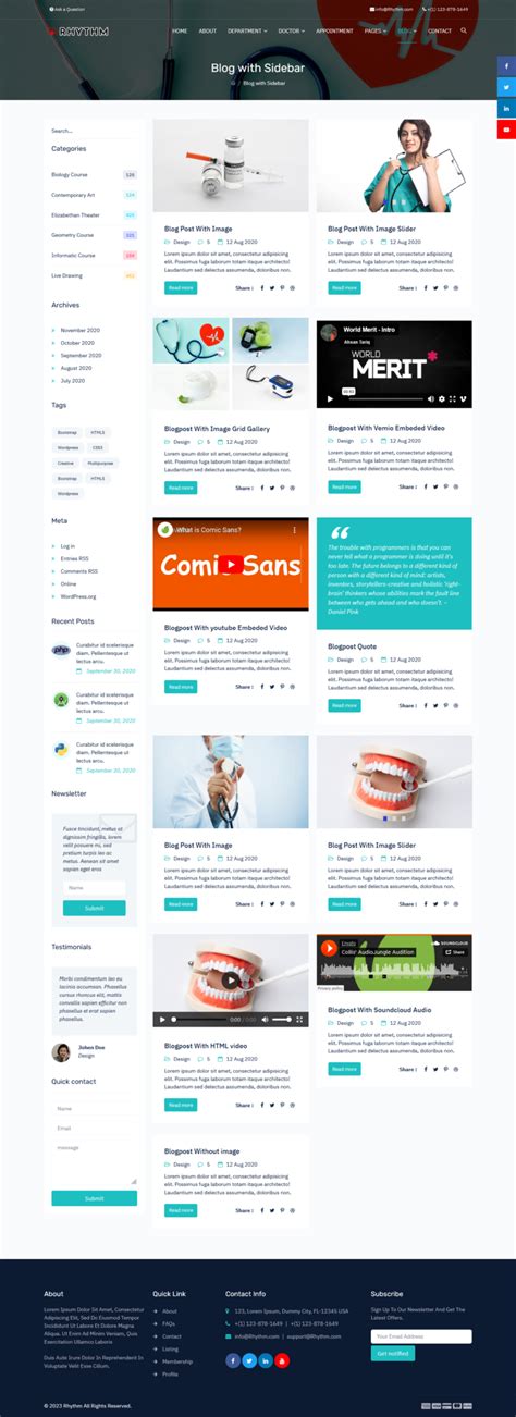 Hospital Software Dashboard Bootstrap 5 Template