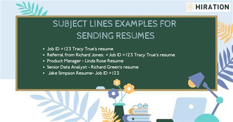 How To Write The Perfect Subject Line For Sending Your Resume In 2023