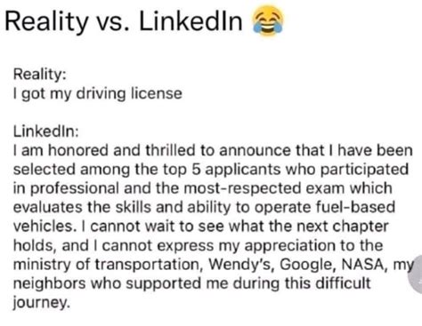 Sirajuddin S On Linkedin Reality Vs Linkedin