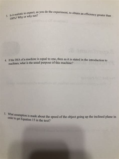 Solved Experiment 5 Friction And The Inclined P Inclined Chegg Com
