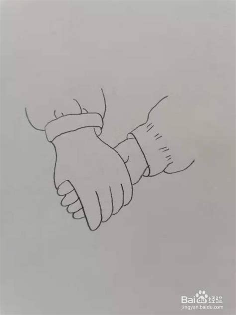 男女简笔画牵手 人物简笔画少女 伤感说说吧