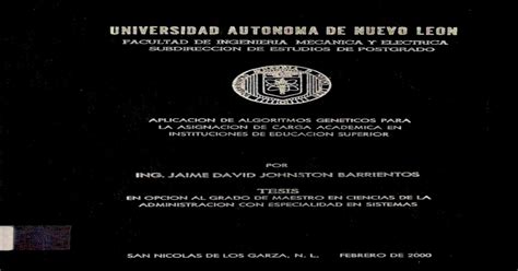 Aplicación De Algoritmos Genéticos Para La Asignación De Carga Aplicación De Algoritmos Genéticos Para La Asignación De Carga