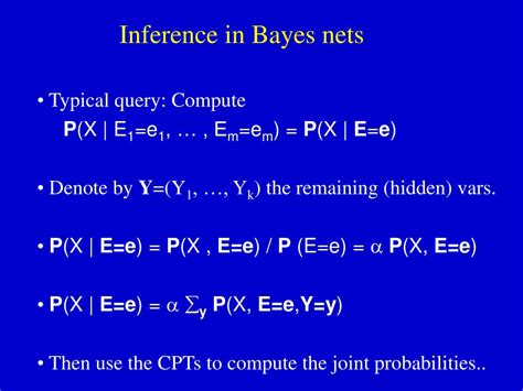 PPT Bayes Nets PowerPoint Presentation Free Download ID 547679